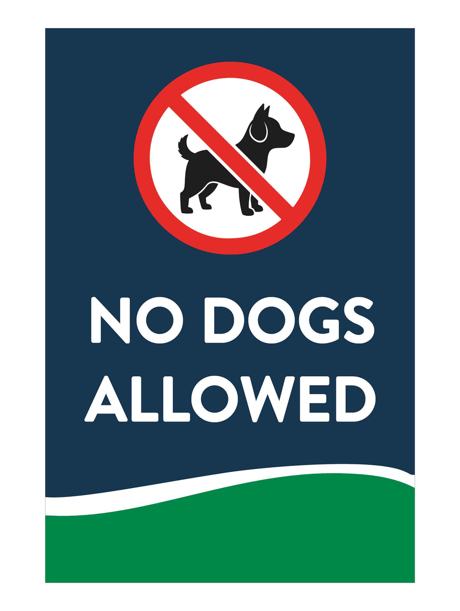 No Dogs Allowed Sign – Lakeshore Management