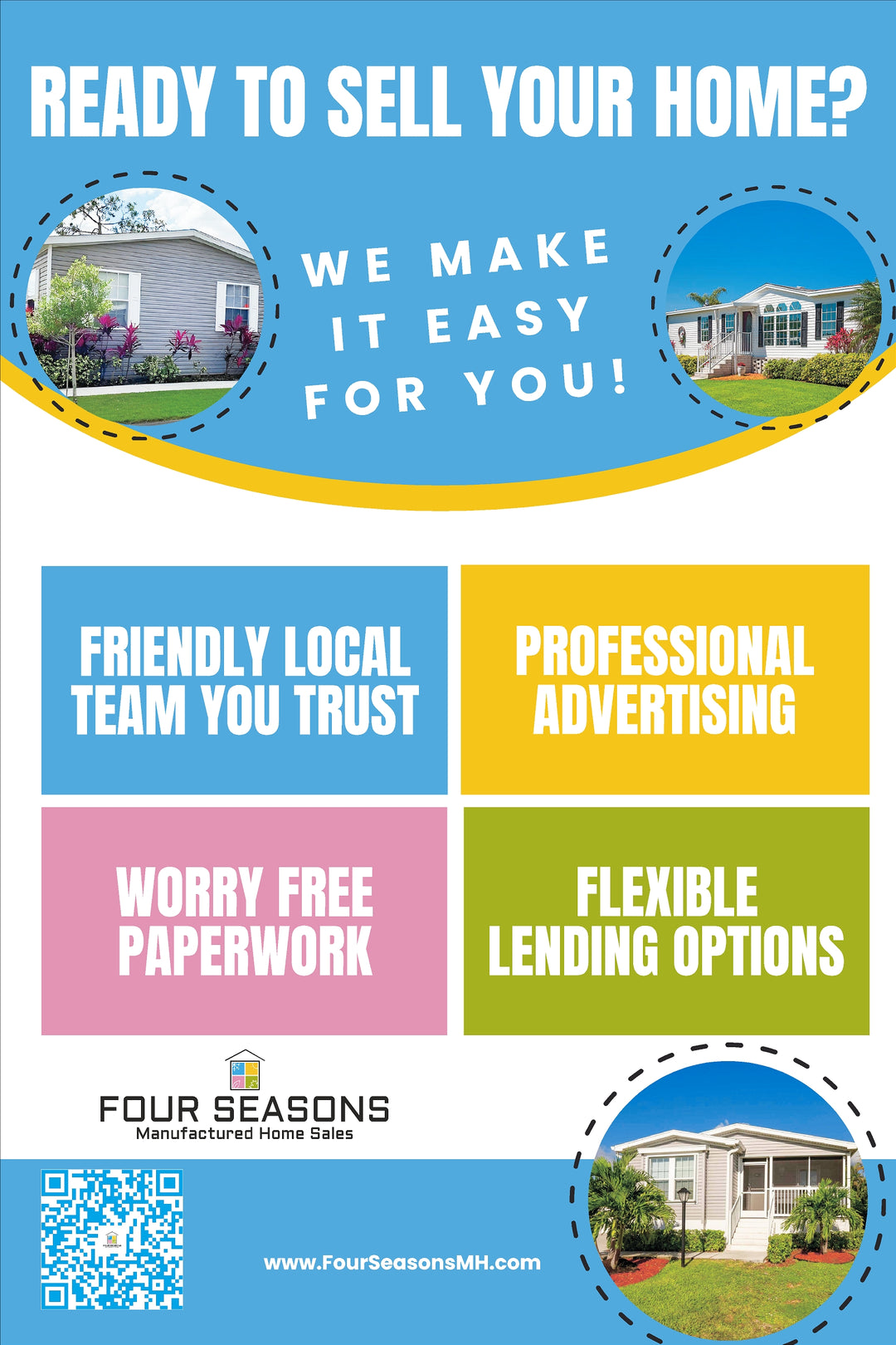 Four Seasons "Ready to Sell Your Home?" Poster & Frame – Lakeshore ...