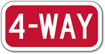 4 Way Sign – Lakeshore Management