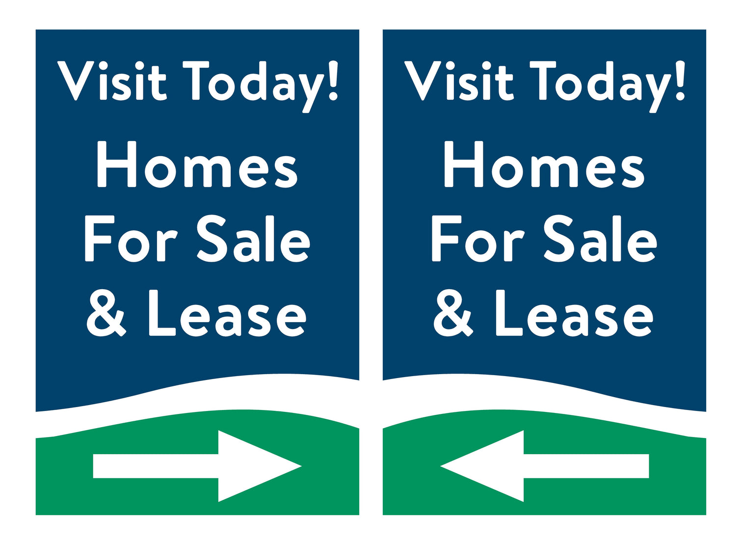A Frame Signs – Lakeshore Management