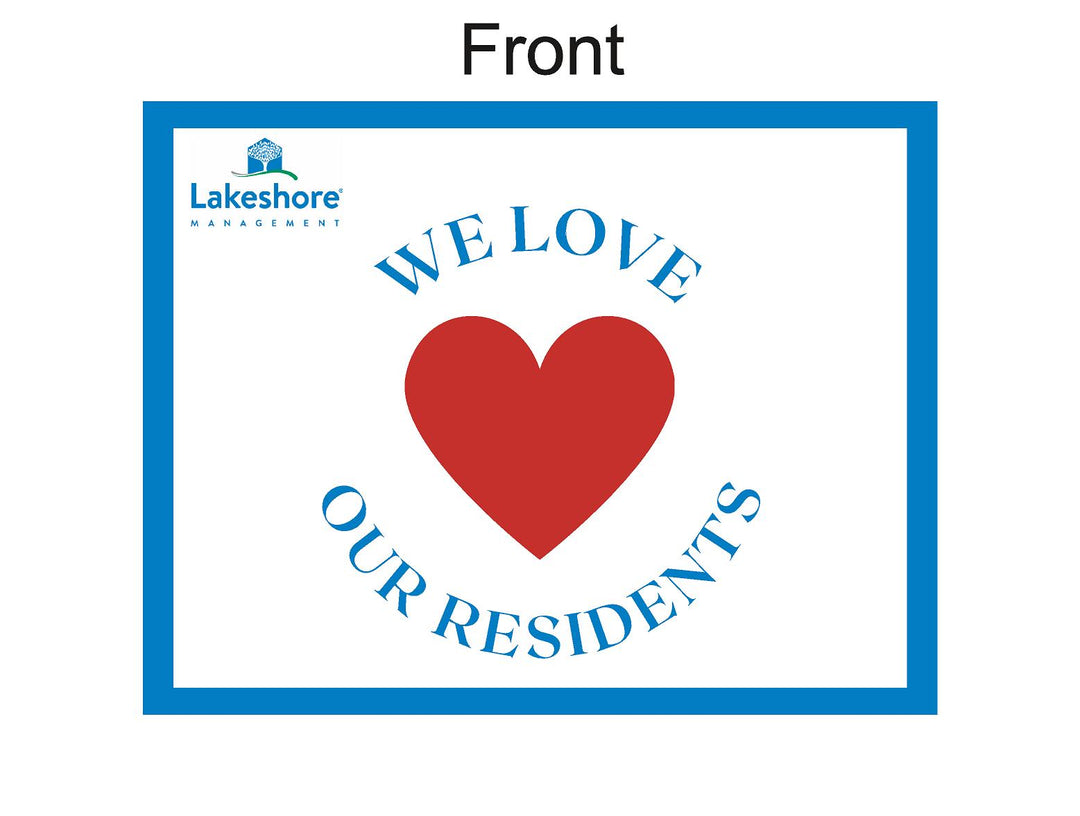 We Love Our Residents Cards (25 cards) – Lakeshore Management